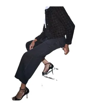 Liu Jo Balloon Trousers With Embroidered Belt