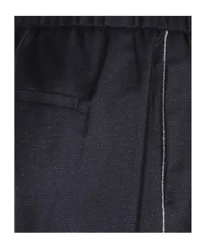 Peserico Elasticated Waistband Pleated Trousers