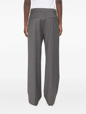 Antonelli Firenze Pleated Wide-leg Casual Trousers