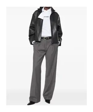 Antonelli Firenze Pleated Wide-leg Casual Trousers