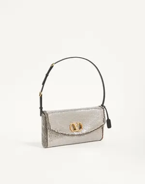 Valentino Garavani Flap Shoulder Bag - Gray
