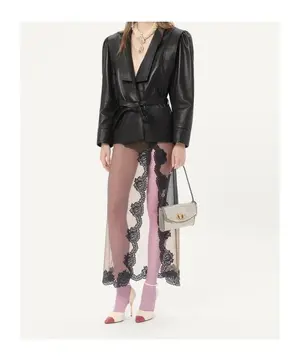 Valentino Garavani Flap Shoulder Bag - Gray