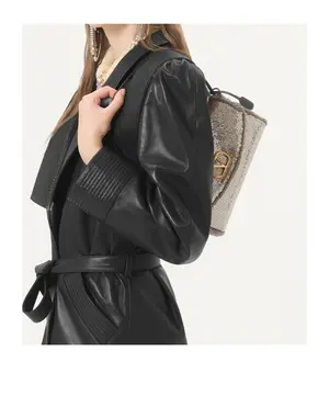 Valentino Garavani Flap Shoulder Bag - Gray