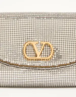 Valentino Garavani Flap Shoulder Bag - Gray