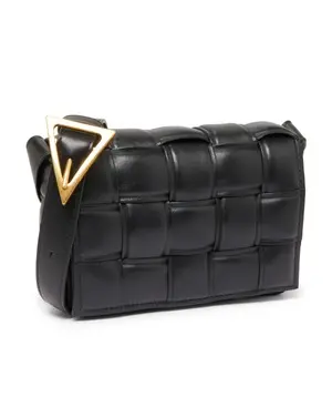 Bottega Veneta Padded Cassette Shoulder Bag - Black