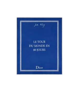 Dior Patterned Blankets - Blue