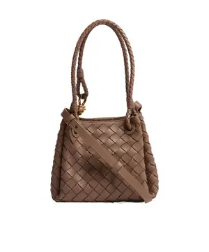 Bottega Veneta Parachute Small Bag - Brown