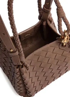 Bottega Veneta Parachute Small Bag - Brown