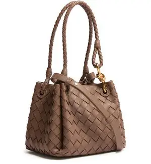 Bottega Veneta Parachute Small Bag - Brown