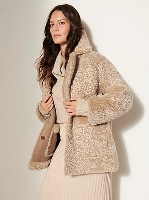 Overland Farrah Reversible Icelandic Sheepskin Coat