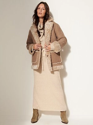 Overland Farrah Reversible Icelandic Sheepskin Coat