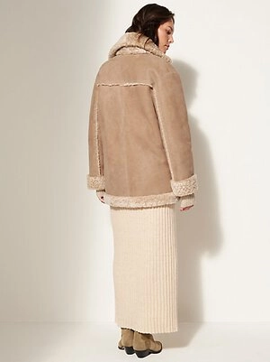 Overland Farrah Reversible Icelandic Sheepskin Coat