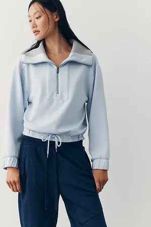Bernardo Quarter-zip Jacket - Light Blue