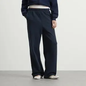 SKIMS Cotton Fleece Pants - Navy