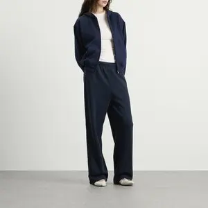 SKIMS Cotton Fleece Pants - Navy