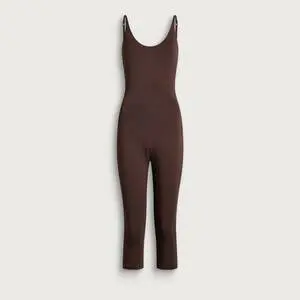 SKIMS Smooth Layers Skimpy Strap Catsuit - Cocoa