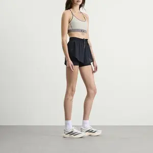 BANDIT Striped Cadence Strappy Bra With Mesh Overlay