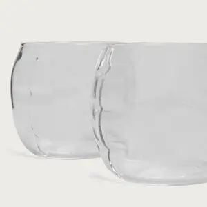 HOME STUDYO Bob Glasses Set Of 2