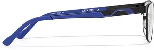 Zenni Stainless Steel Full Rim Rectangle Eyeglasses