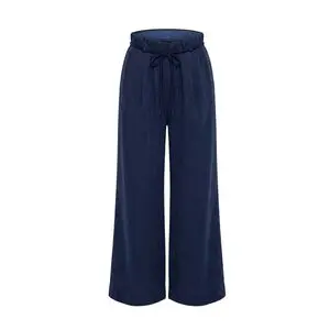 MONLICIA Calira Modal Wide Leg Pants Navy - Blue
