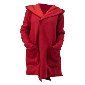 NIKKA PLACE Wool Hooded Cardigan