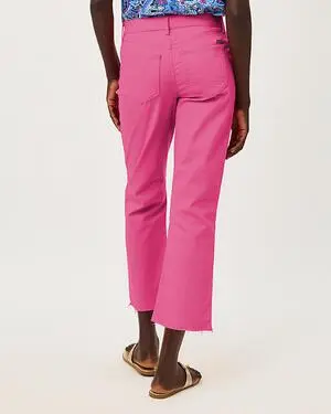 Lilly Pulitzer® 28" Lindessa High Rise Crop Jean