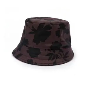 RAINSISTERS Floral Bucket Hat - Brown