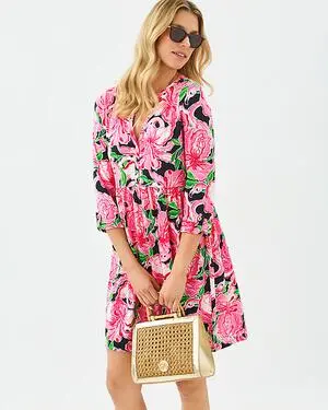Lilly Pulitzer® Loran Swing Dress - Onyx