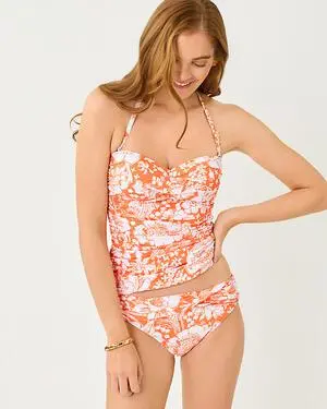 Lilly Pulitzer® Lagoon Sarong Hipster Bikini Bottom - Orange