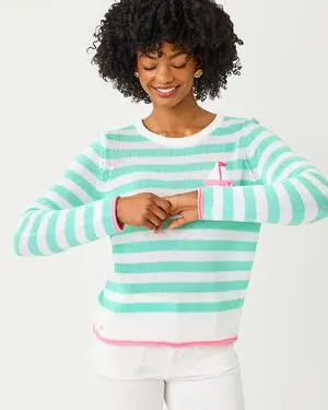Lilly Pulitzer® Kellyn Sweater - Mint