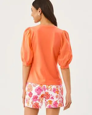 Lilly Pulitzer® Ronson Knit Top - Orange