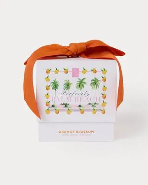Lilly Pulitzer® Orange Blossom Perfectly Palm Beach Candle In Soy-based, Lead-free