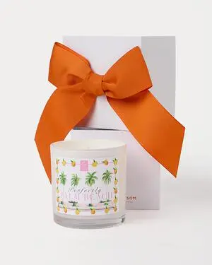 Lilly Pulitzer® Orange Blossom Perfectly Palm Beach Candle In Soy-based, Lead-free