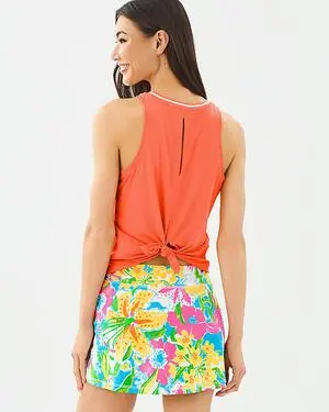 Lilly Pulitzer® Upf 50+ Luxletic Westley Cutout Tank - Sunset Orange