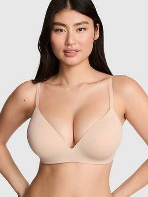 Pink Wear Everywhere™ Super Push-up Wireless Bra Beige