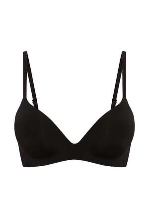 Pink Wear Everywhere™ Super Push-up Wireless Bra - Black