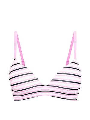 Pink Wear Everywhere™ Super Push-up Wireless Bra Print