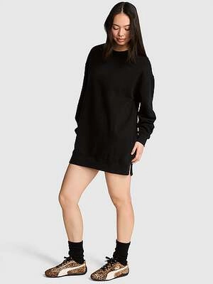 Pink Crewneck Activewear For Women