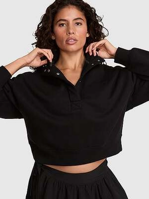 Pink Layered Sweatshirts Hoodies For Women