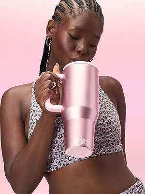 Pink X Hydrojug 40oz Traveler Water Bottle - Pink
