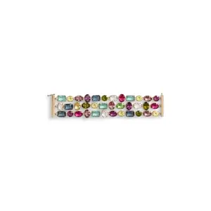Ralph Lauren Gold-plated Stone Multistrand Bracelet