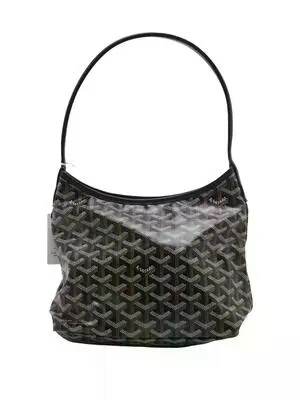 Goyard 2010-2026 Goyardine Boheme Hobo Shoulder Bag - Black
