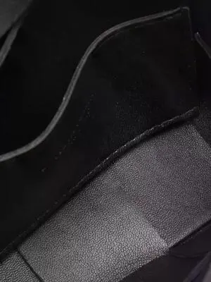 Bottega Veneta Extra Mini Nappa Maxi Intrecciato Cassette Cross Body Bag - Black