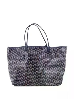 Goyard Saint Louis Coated Canvas Gm Tote Bag - Blue