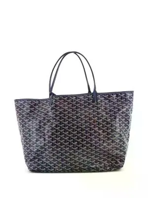 Goyard Saint Louis Coated Canvas Gm Tote Bag - Blue