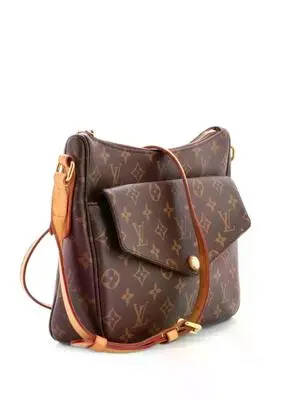 LOUIS VUITTON Mabillon Shoulder Bag Monogram Canvas Crossbody Bag - Brown