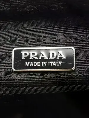 Prada 2013-2026 Glace Lux Triangle Crossbody Bag