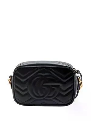 Gucci 2016 Mini Gg Marmont Matelasse Leather Crossbody Bag