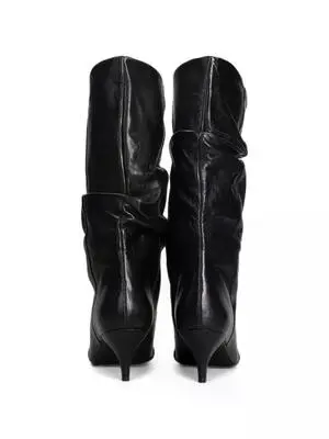 ALCHIMIA Slouchy Pointed-toe Ankle Boots