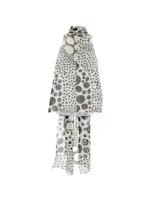 ISABEL SANCHIS Polka-dot Scarf Blouse